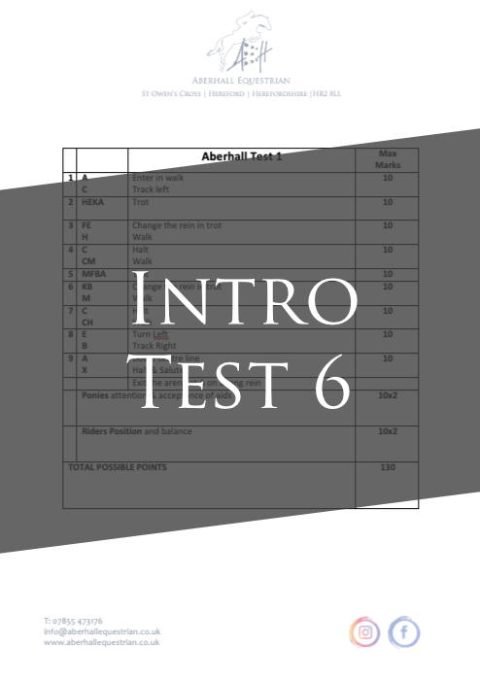 Dressage Tests - Aberhall Equestrian